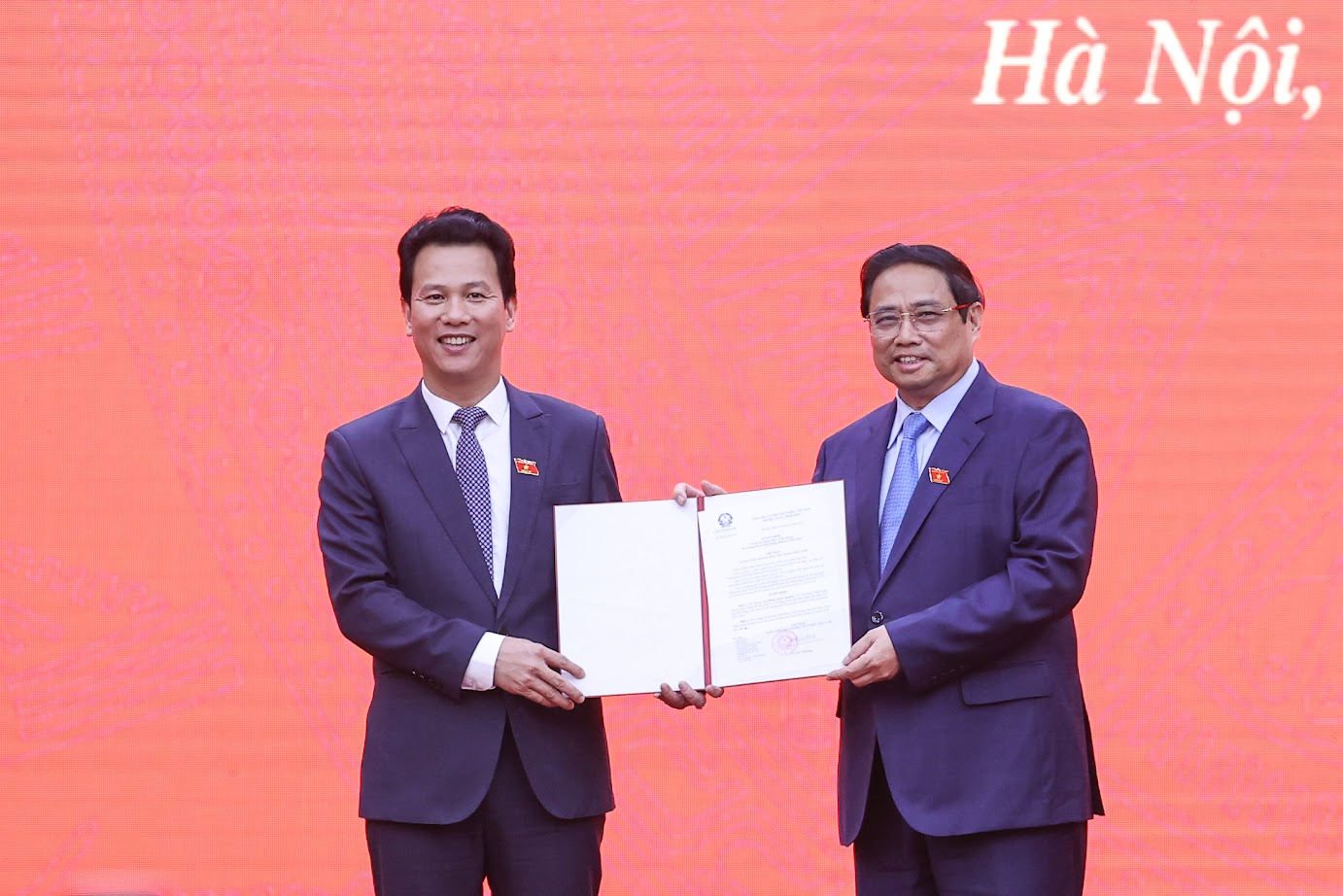 Thủ tướng trao quyết định bổ nhiệm và giao trọng trách cho tân Bộ ...