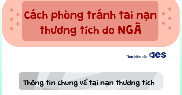 Phòng tránh tai nạn thương tích do NGÃ